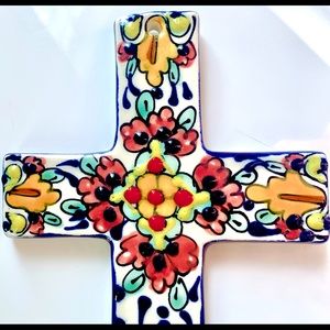 Vintage | Art | Vintage Ceramic Pottery Mexican Folk Art 9 Tonala Cross ...
